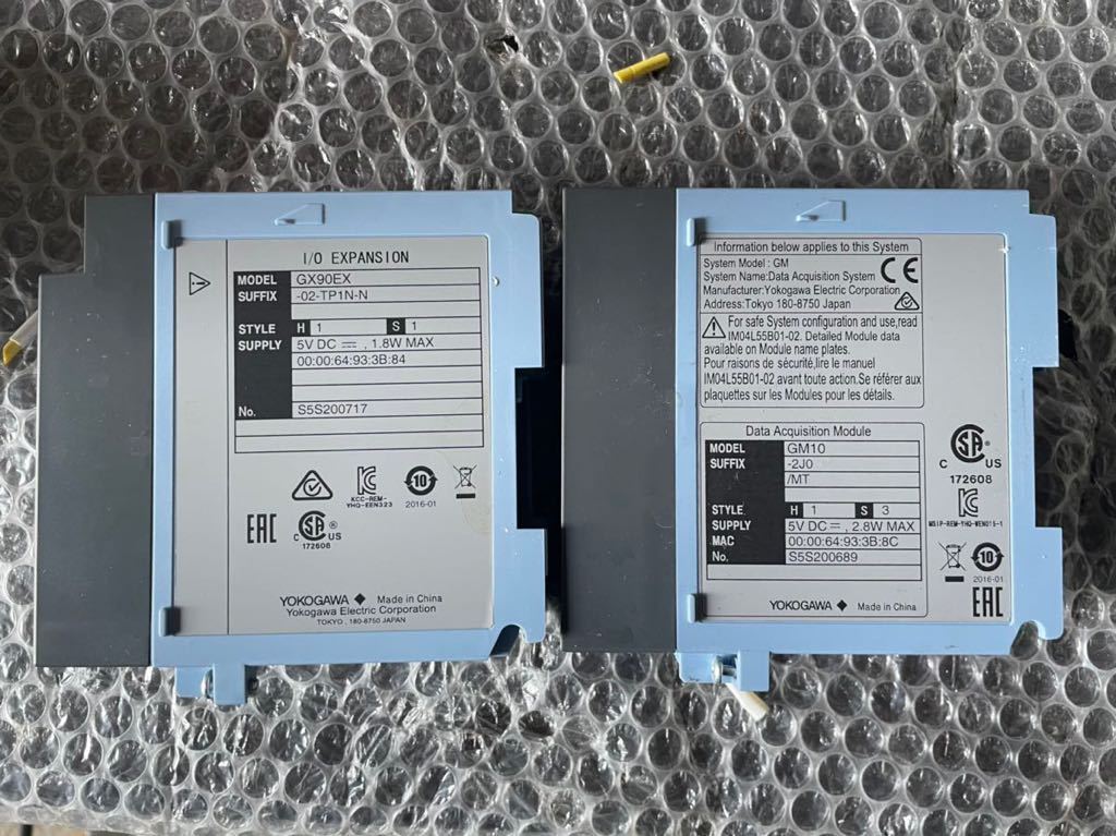 YOKOGAWA/横河電機 GM10 GX90EX GM90PS 拡張ユニット/拡張モジュール 品(その他)｜売買されたオークション情報 ...