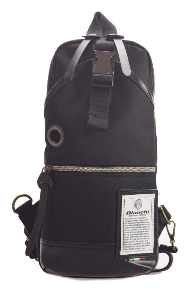 Bianchi ビアンキ ボディバッグ ショルダーバッグ メンズ ブラック 174-220815-n763-NAG(リュックサック、デイパック ...