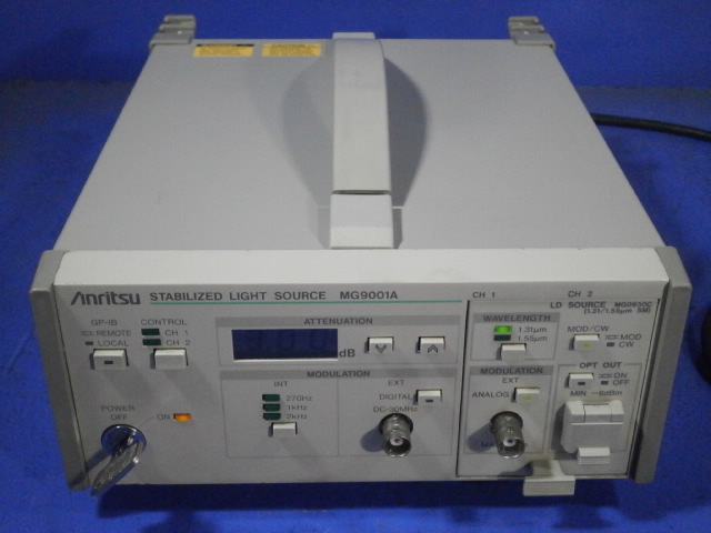 Anritsu MG9001A STABILIZED LIGHT SOURCE(アマチュア無線)｜売買されたオークション情報、yahooの商品 ...