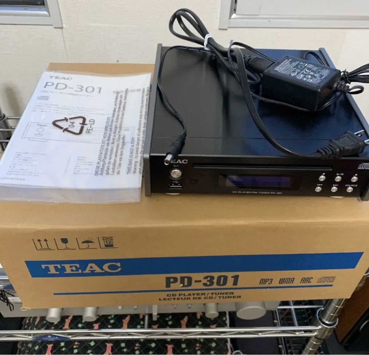TEAC PD-301-B(一般)｜売買されたオークション情報、yahooの商品情報をアーカイブ公開 - オークファン（aucfan.com）