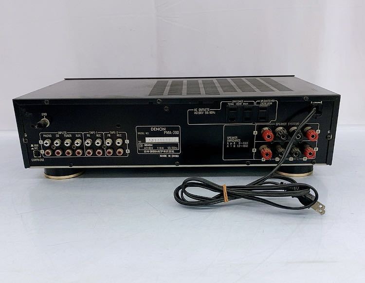 BU29 1円〜 DENON デノン PMA-390 プリメインアンプ オーディオ機器 現状品 通電OK 動作未確認(DENON)｜売買された ...
