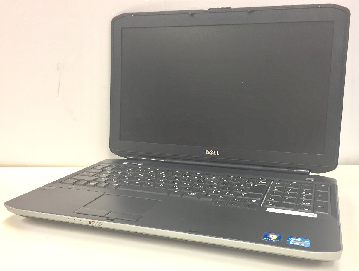 JH2406Y ジャンク品1円 DELL LATITUDE E5530 CPU:Intel R Core TM i5-3320M CPU ...