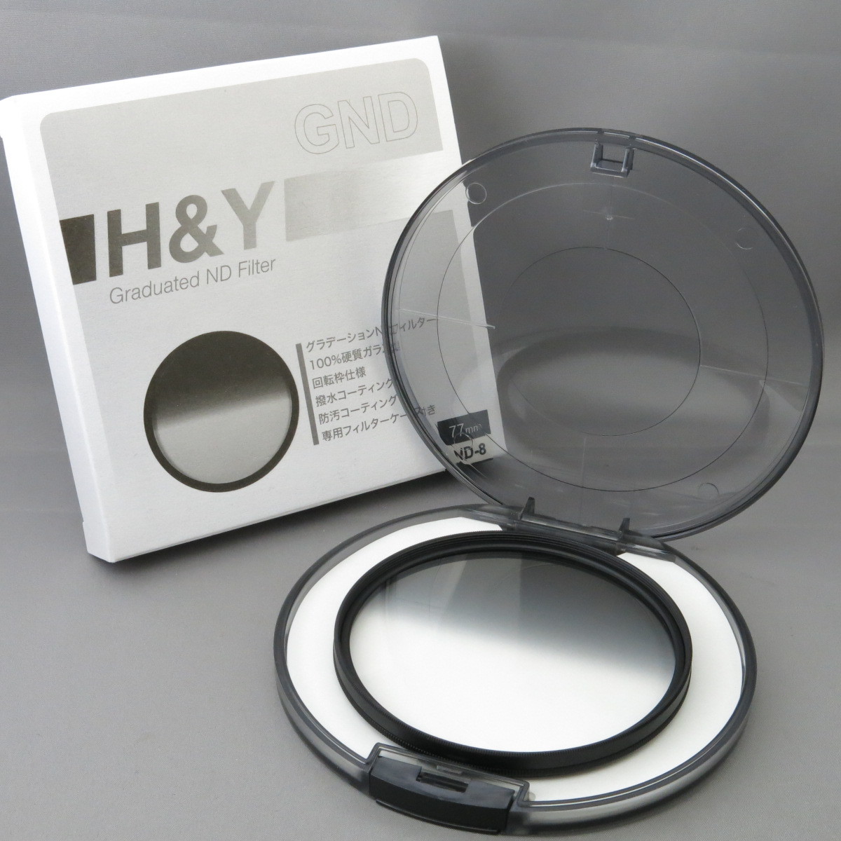 H&Y 77mm GND ND-8 グラデーションND-8 ハーフNDフィルター OT(減光)｜売買されたオークション情報、yahooの商品情報をアーカイブ公開 - オークファン（aucfan ...