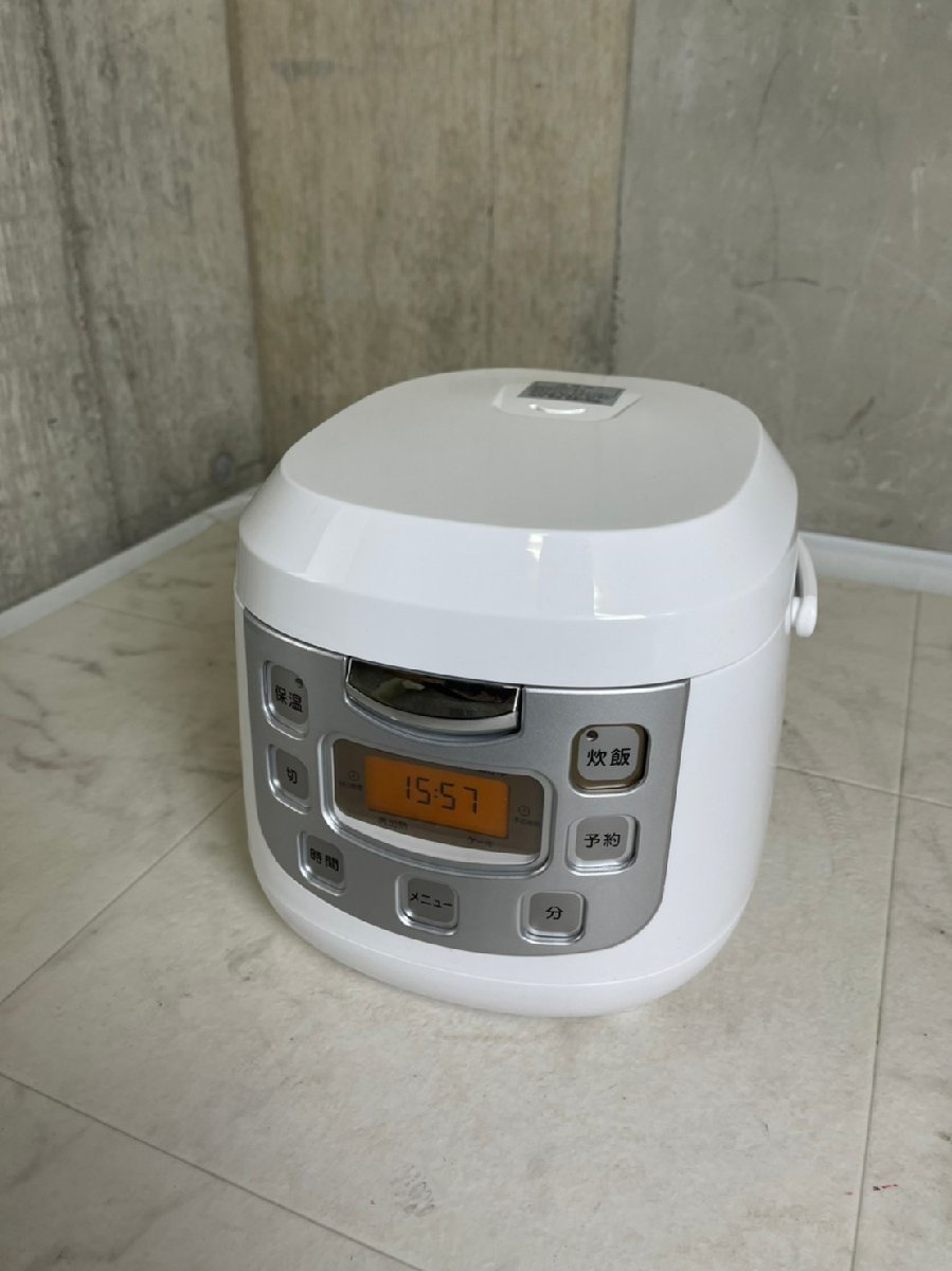SG080666 アズマ 炊飯器 炊飯ジャー 銅釜 厚釜 SRCK-FS20 3.5合炊き ホワイト系 ひとり暮らし み(マイコン)｜売買され ...