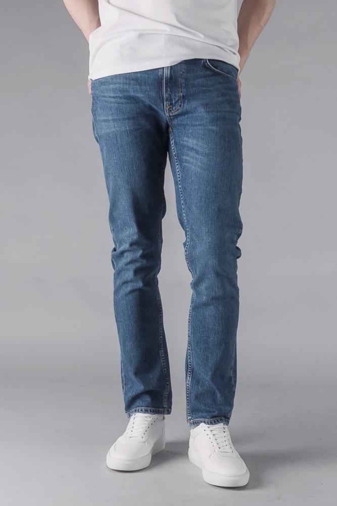 ヌーディージーンズ Lean Dean W32 L30 Blue Vibes リンディン リーンディーン Nudie Jeans デニム ...