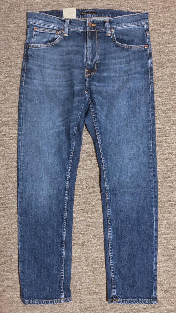 ヌーディージーンズ Lean Dean W32 L30 Blue Vibes リンディン リーンディーン Nudie Jeans デニム ...