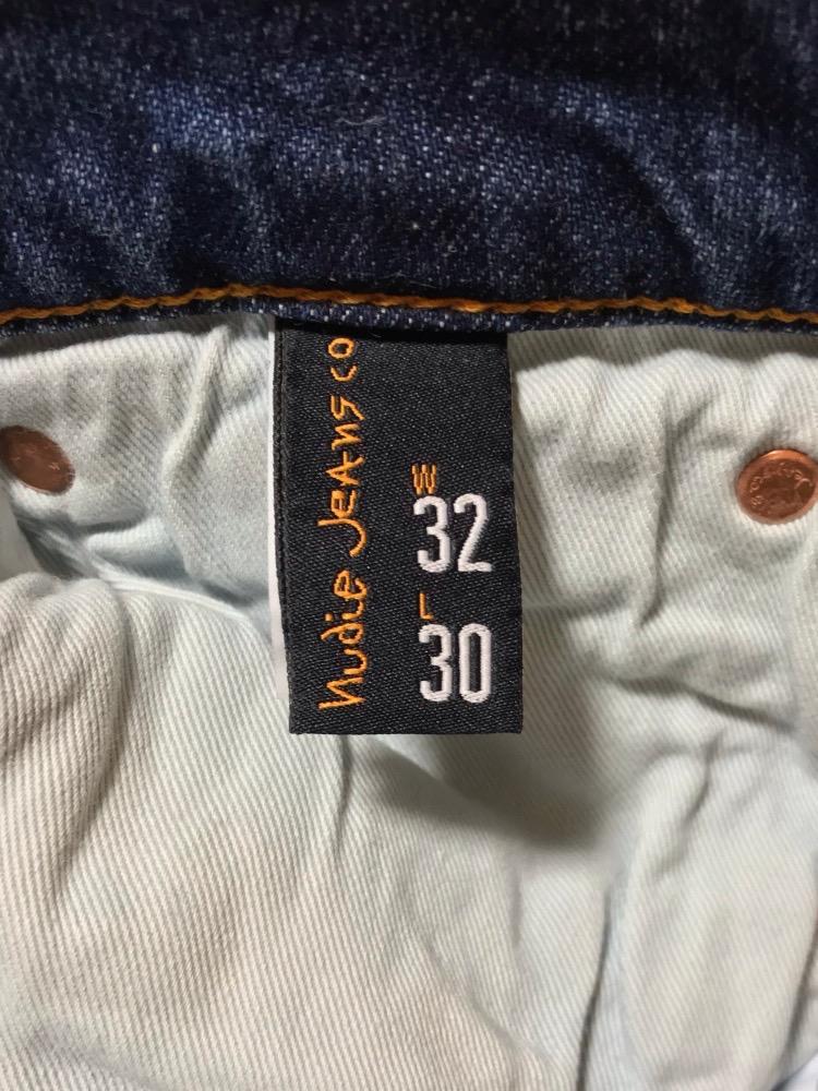 ヌーディージーンズ Lean Dean W32 L30 Blue Vibes リンディン リーンディーン Nudie Jeans デニム ...