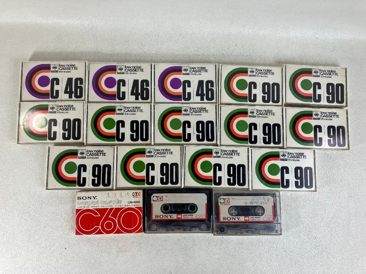 カセットテープ SONY ソニー C46 C60 C90 ノーマル 16本 まとめて(記録媒体)｜売買されたオークション情報、yahooの商品 ...