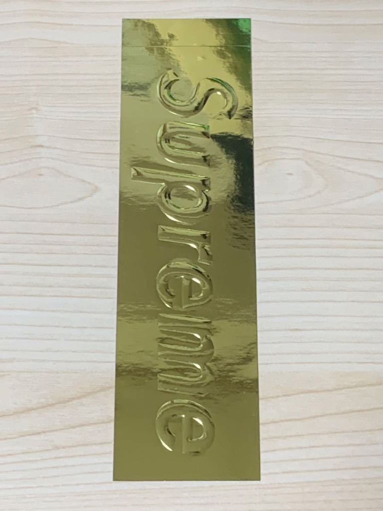 Supreme 22AW Gold Box Logo Sticker シュプリーム ボックスロゴ ステッカー ゴールド ボゴ 複数購入可能 ...
