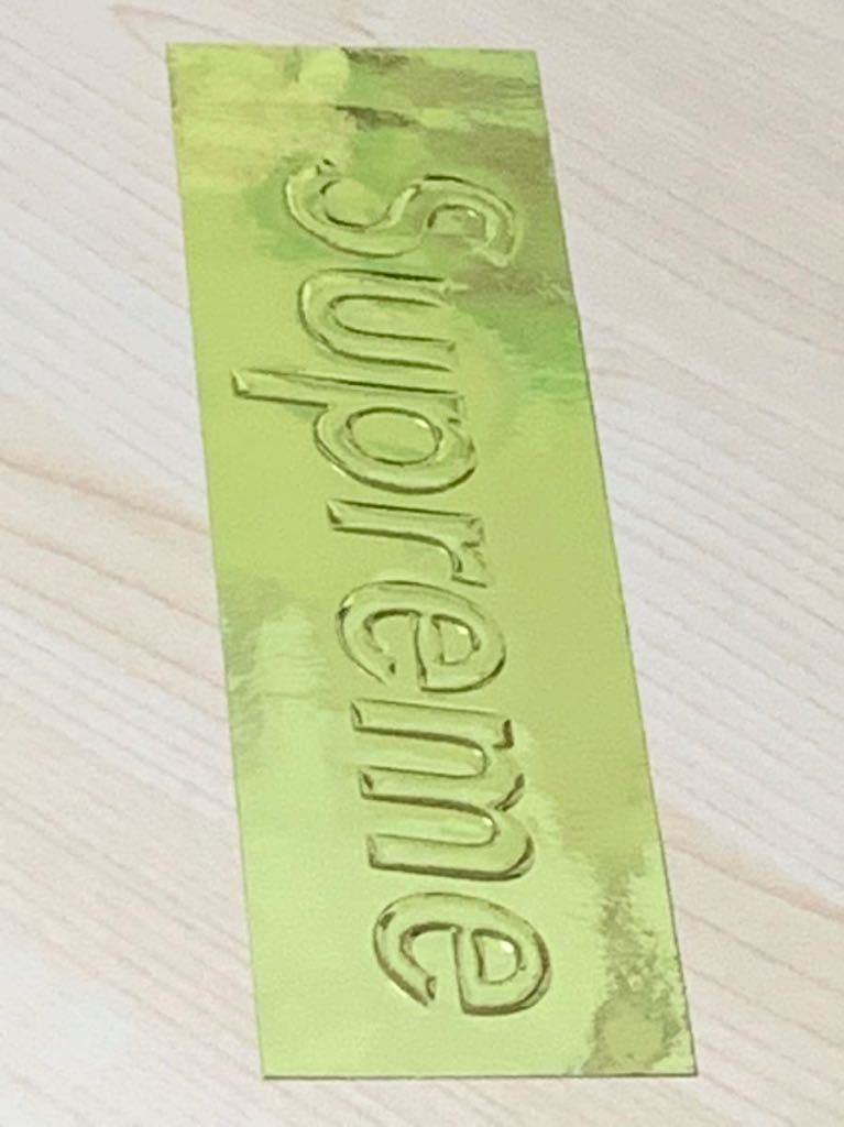 Supreme 22AW Gold Box Logo Sticker シュプリーム ボックスロゴ ステッカー ゴールド ボゴ 複数購入可能 ...
