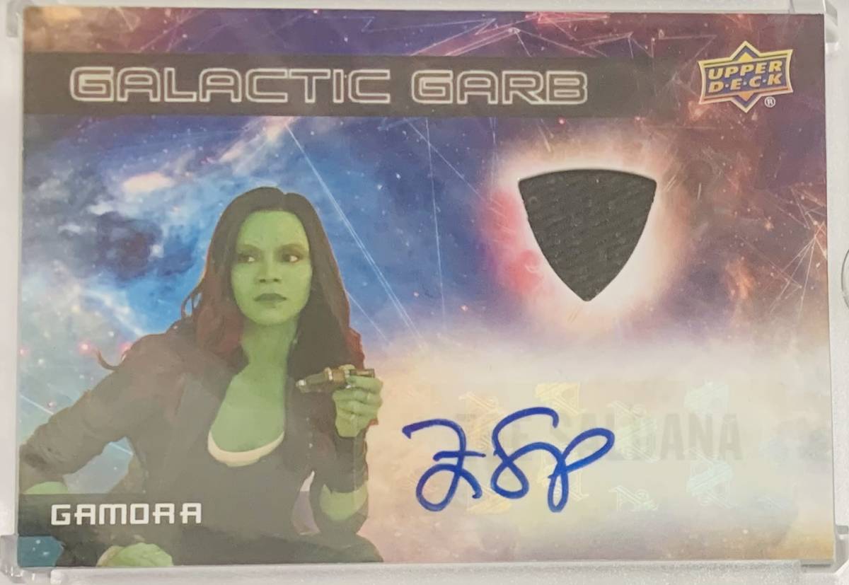 Upper Deck marvel 2017 Guardians of the Galaxy vol. 2 Zoe Saldana as ...