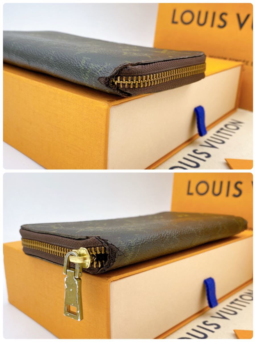 A648 正規品 LOUIS VUITTON ルイヴィトン モノグラム ジッピーウォレット ラウンドファスナー 長財布 ウォレット M60015/CA5008(モノグラムライン)｜売買された ...