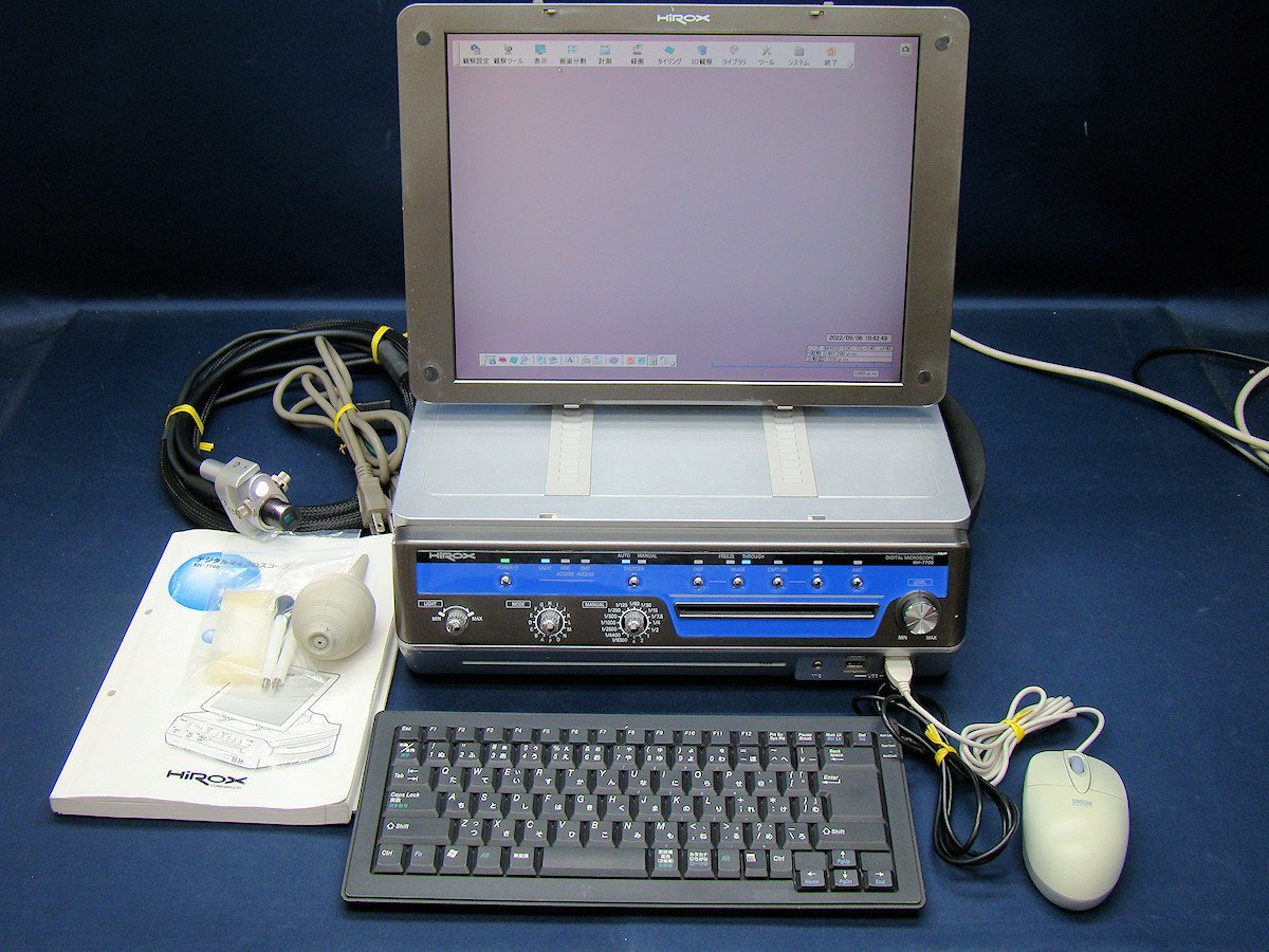 HIROX KH7700 デジタルマイクロスコープ DIGITAL MICROSCOPE KH-7700 ハイロックス(顕微鏡)｜売買された ...