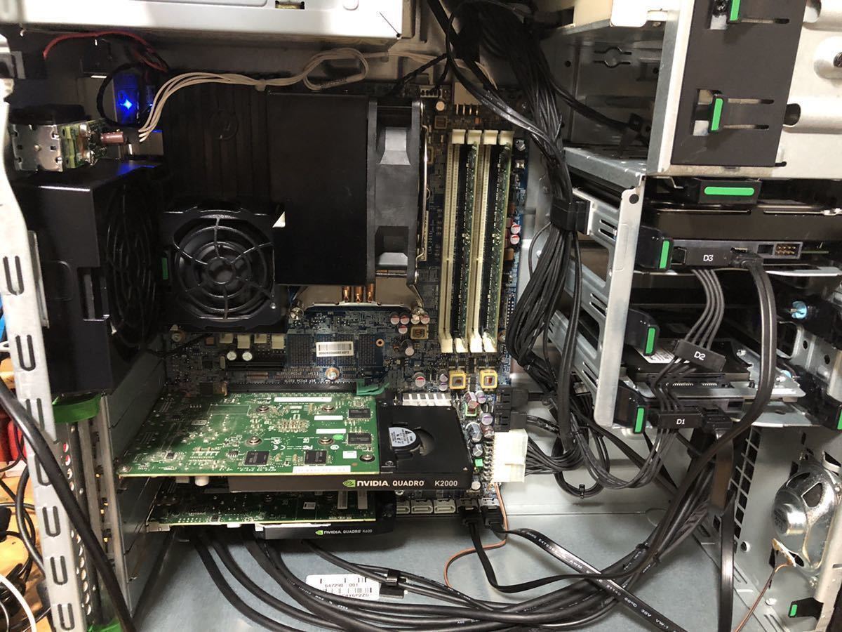 HP Z420 Workstation Intel Xeon E5-2680 16スレッド SSD256GB&HDD2TB QUADRO ...