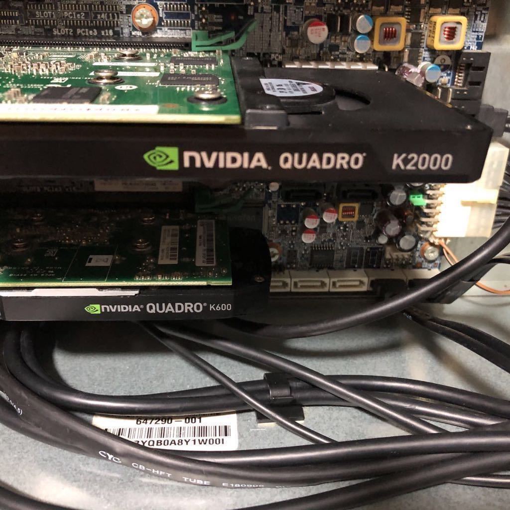 HP Z420 Workstation Intel Xeon E5-2680 16スレッド SSD256GB&HDD2TB QUADRO ...
