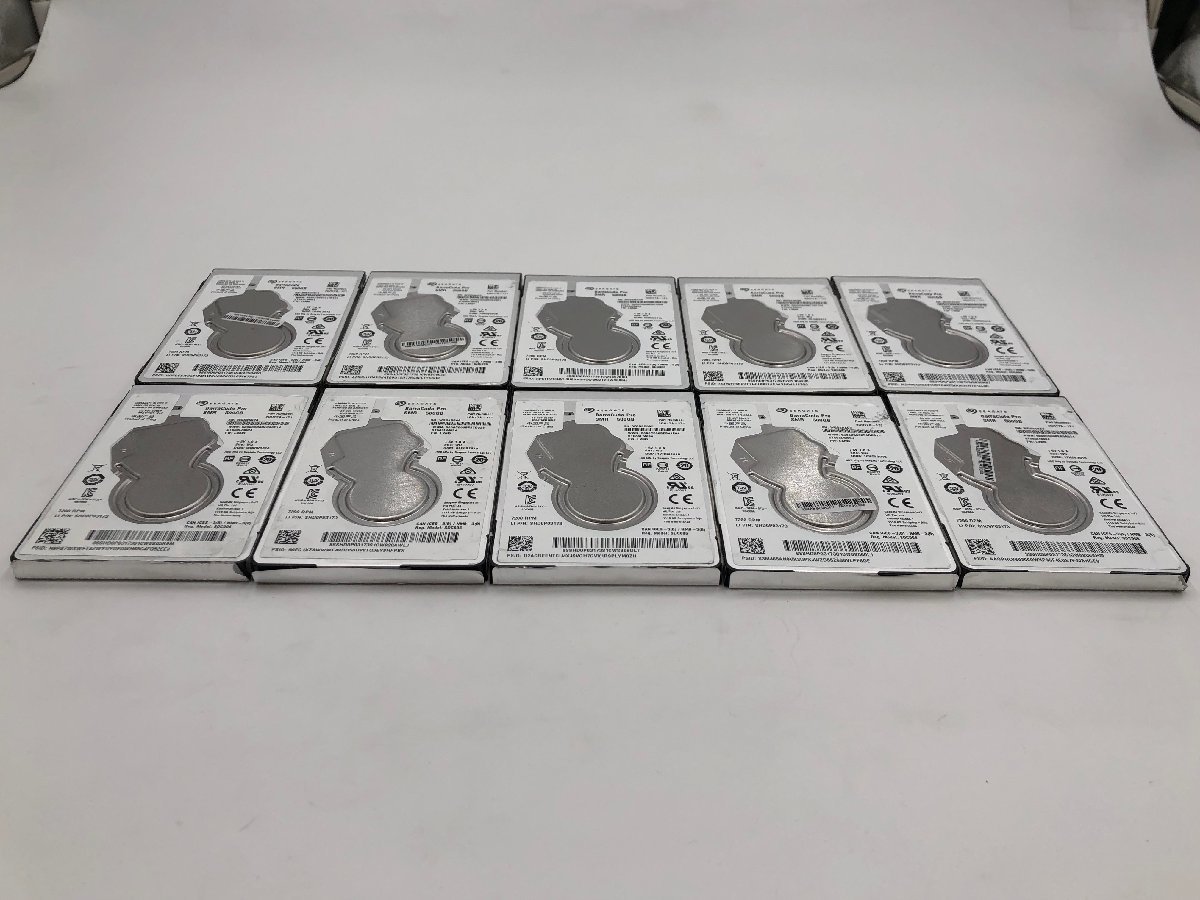 10台セット SEAGATE ノート用HDD 2.5inch BarraCuda Pro SMR 500GB 7mm 7200RPM ...