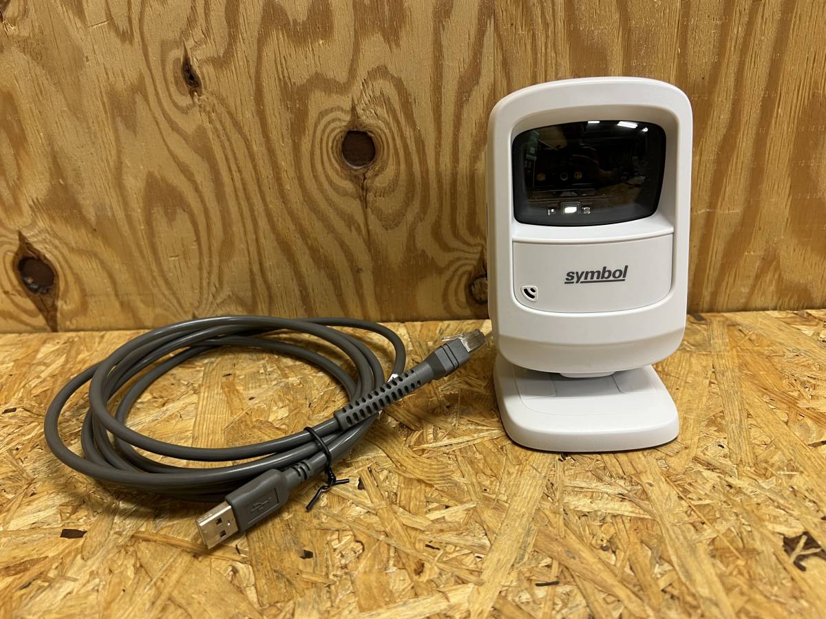 #7819-0906 #3 4台入荷 Symbol DS9208 USB 二次元バーコードリーダー 固定式 ハンズフリー MOTOROLA ...