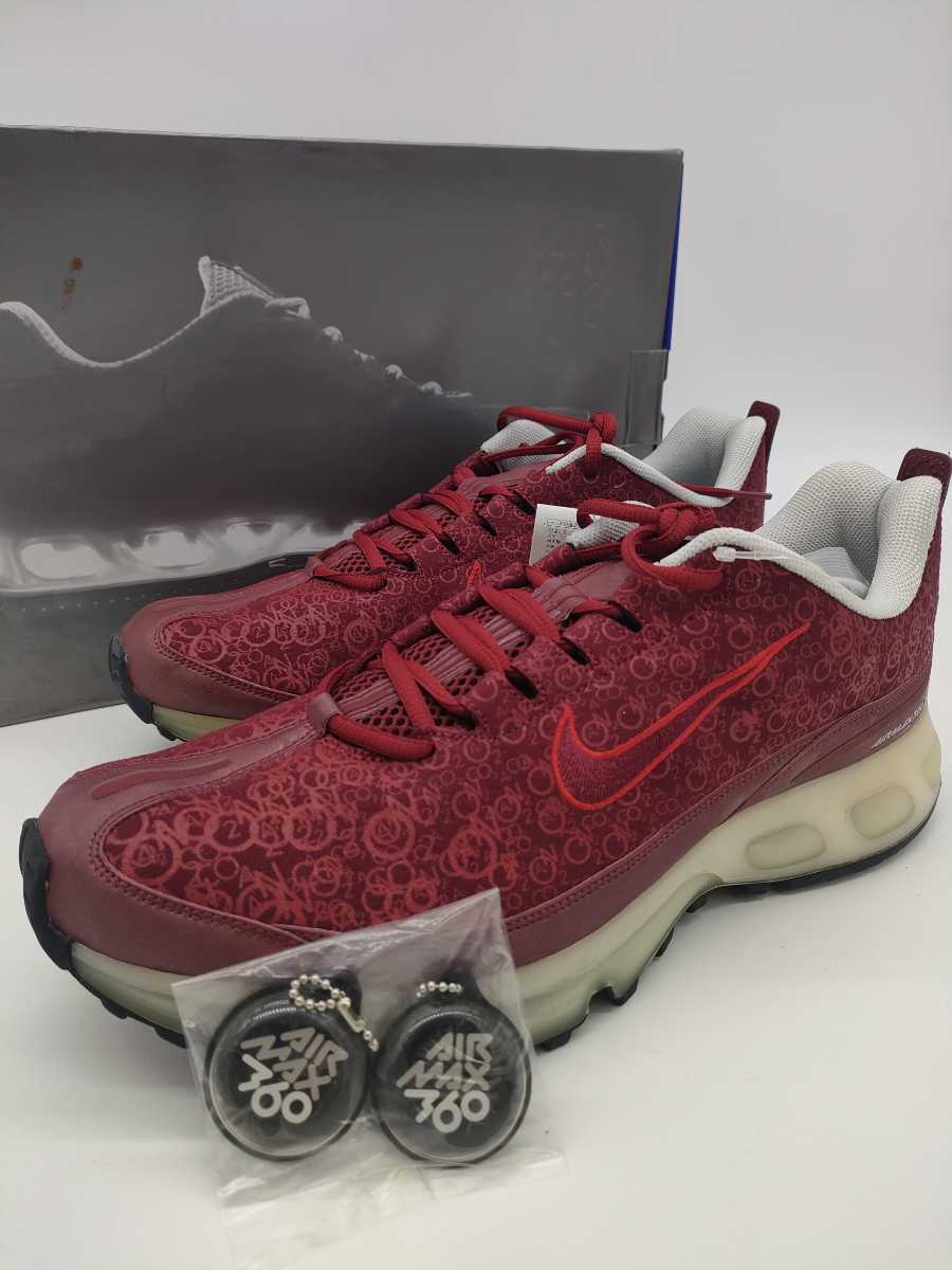 1円〜 タグ付き保管品 NIKE ナイキ AIR MAX 360 TEAM RED/TEAM RED-WHITE 30cm US12サイズ ...