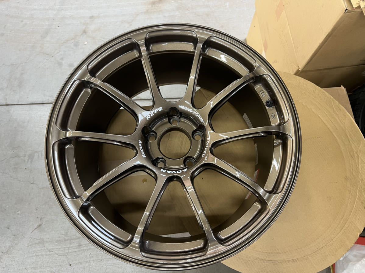 ADVAN RACING アドバンレーシング RZ-F2 ホイール18インチ PCD114.3 5穴 9.5j +12 face4 2本(5穴 ...