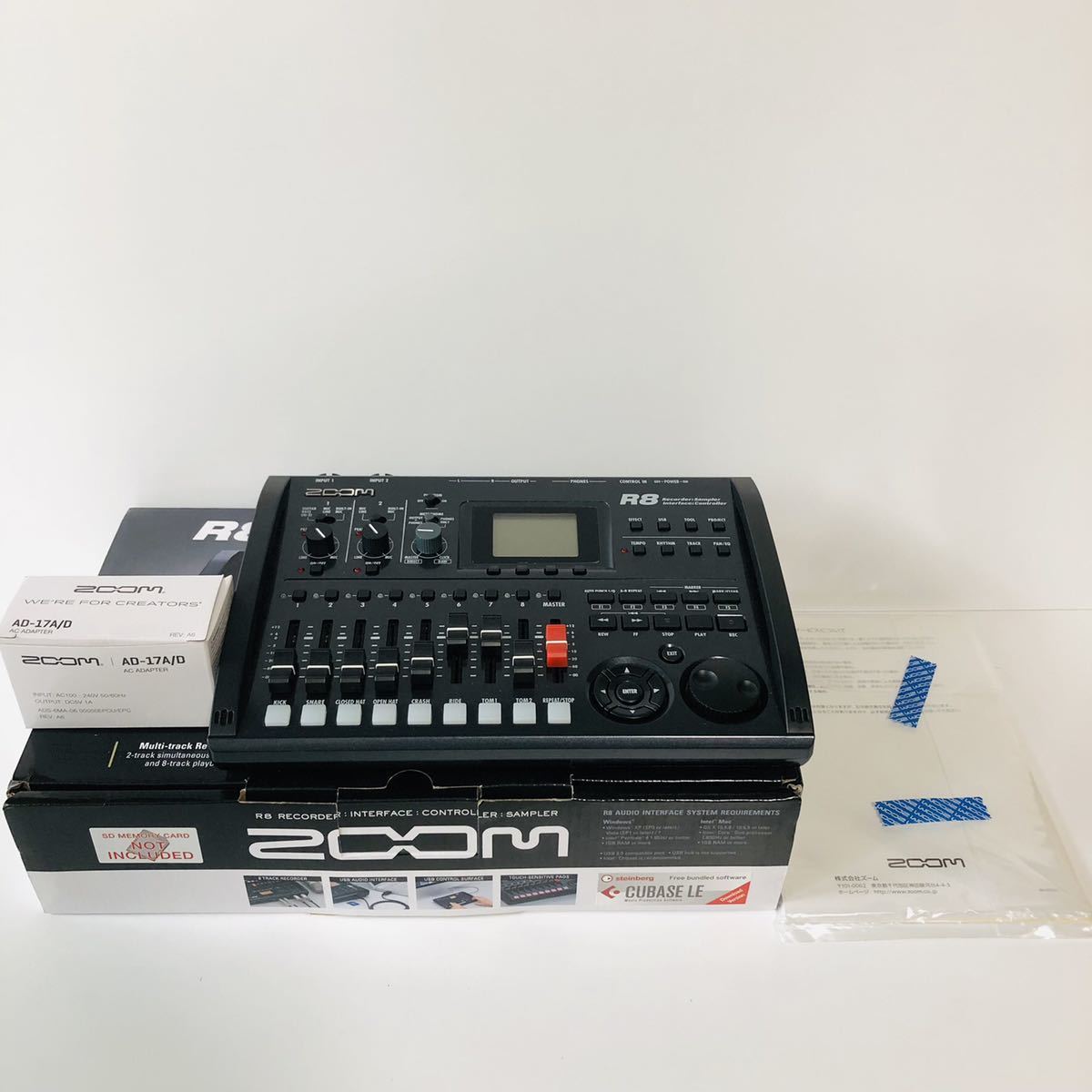 極 ZOOM R8 マルチトラックレコーダー MTR(マルチトラックレコーダー)｜売買されたオークション情報、yahooの商品情報をアーカイブ ...