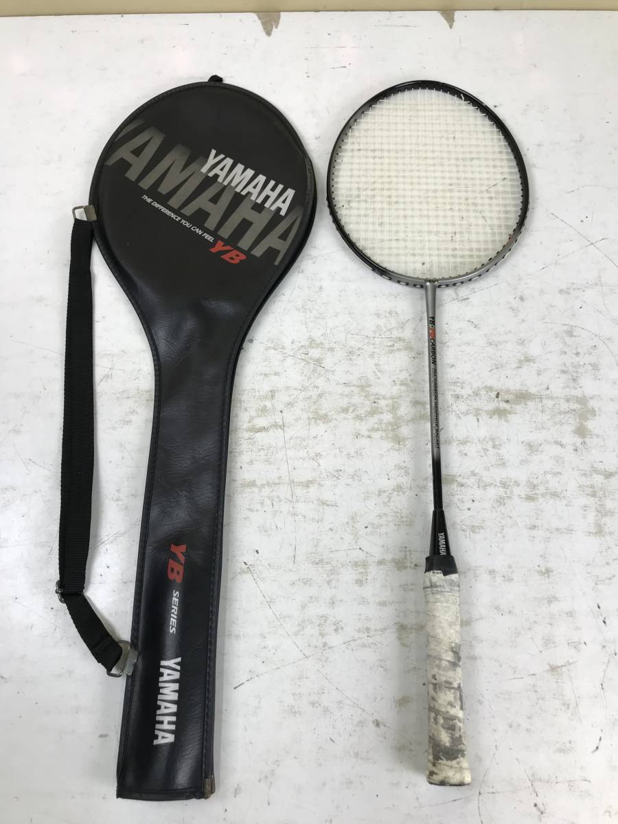 ピ/YAMAHA/バドミントン/YB-70/CARBON/ブラック×シルバー/バドミントン用/ラケット/ヤマハ/9.20-120 DA ...