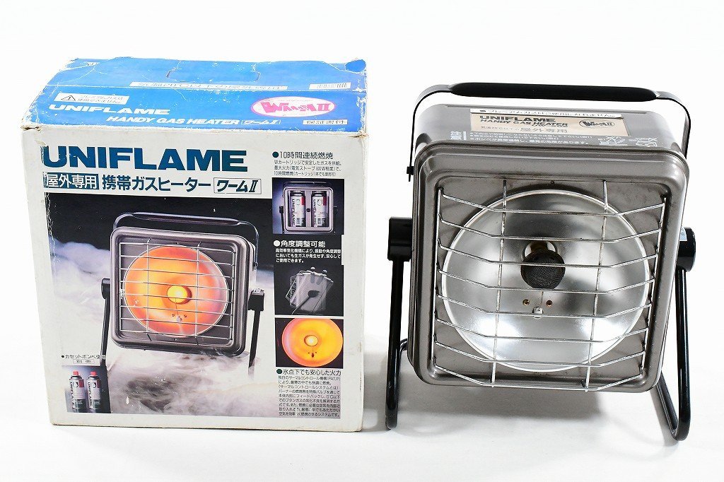 ユニフレーム ハンディガスヒーター ワームII UW-202 屋外専用 UNIFLAME HANDY GAS-HEATER K_060 ...