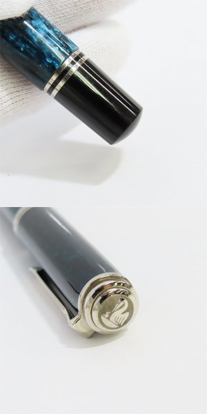 PELIKAN/ペリカン SOUVERAN/スーベレーン M805 オーシャンスワール 万年筆 18C-750/EF /LPL(ペリカン)｜売買されたオークション情報、yahooの商品情報を ...