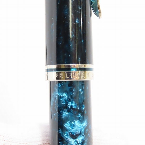 PELIKAN/ペリカン SOUVERAN/スーベレーン M805 オーシャンスワール 万年筆 18C-750/EF /LPL(ペリカン)｜売買されたオークション情報、yahooの商品情報を ...