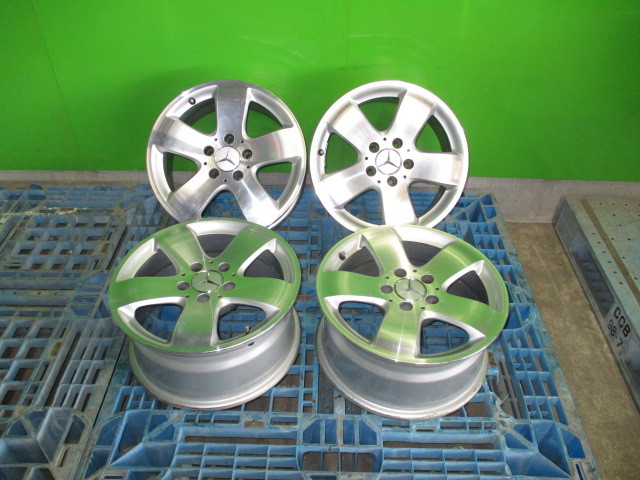 メルセデス ベンツ E-クラス 純正アルミホイール4本セット 品番:A211 401 1502 GENUINE ALLOY WHEELS ...