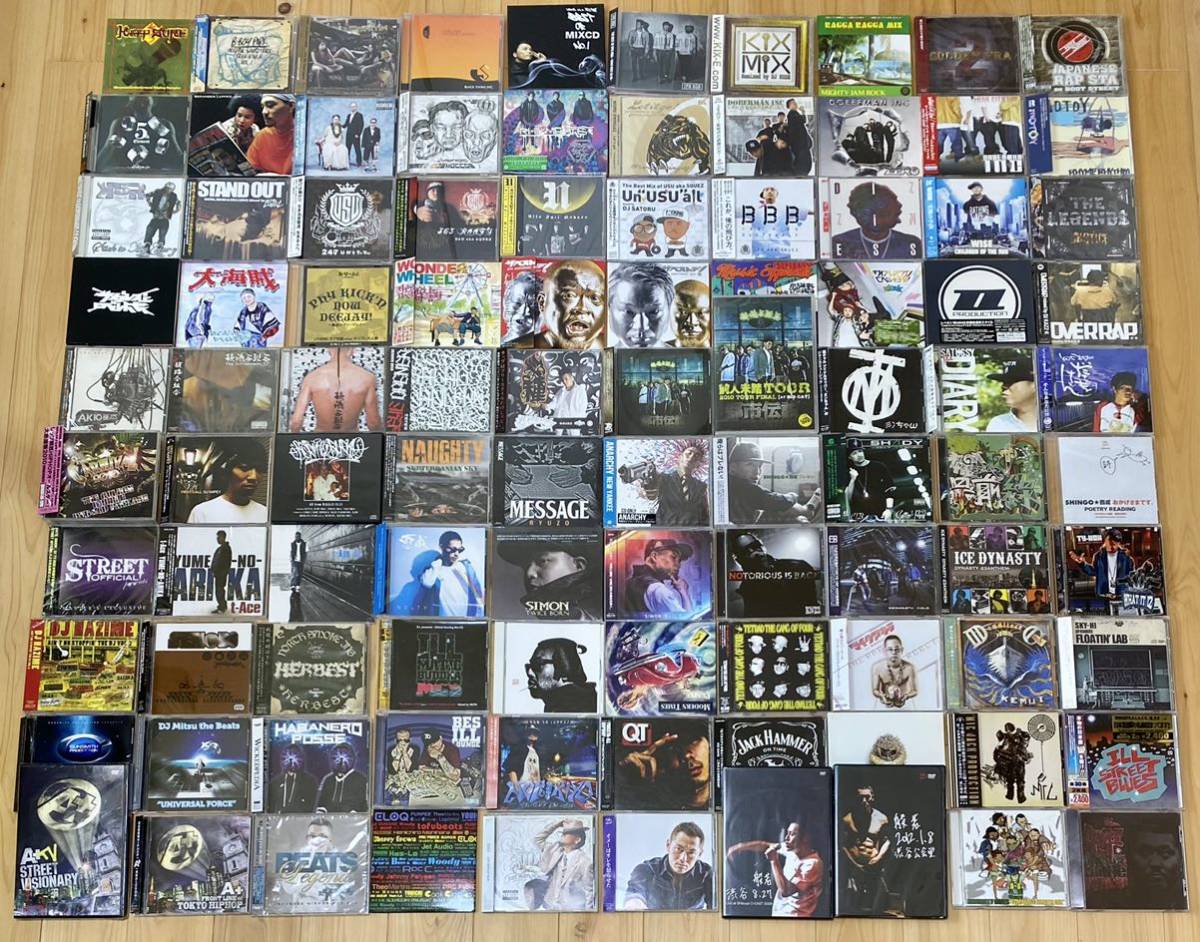 100枚セット 多数 J-RAP /般若 SIMON D.O TWIKLE Buddha Brand ANARCHY SHINGO 西成 t ...