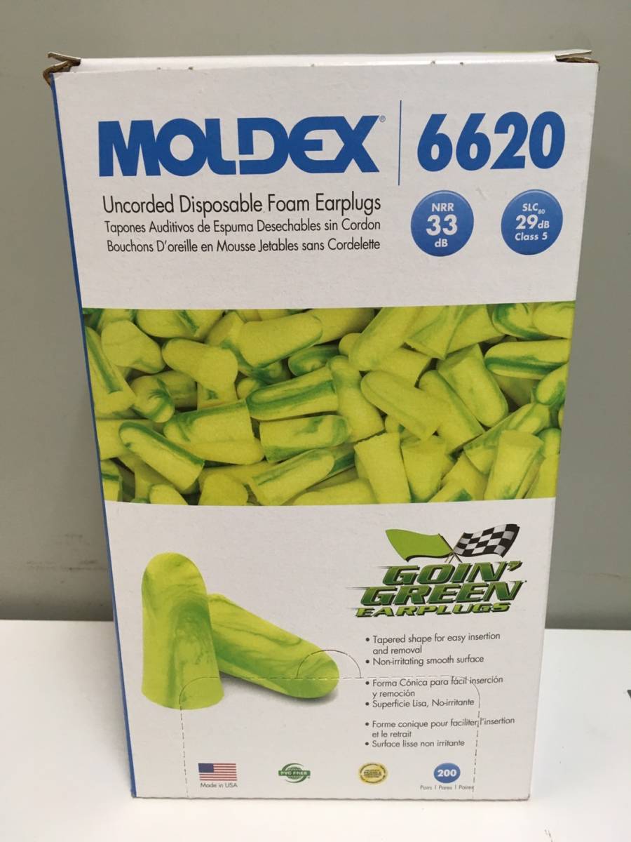 0410r0710 MOLDEX 使い捨て耳栓 6604 SparkPlugs コード無 1箱 200ペア(その他)｜売買されたオークション ...