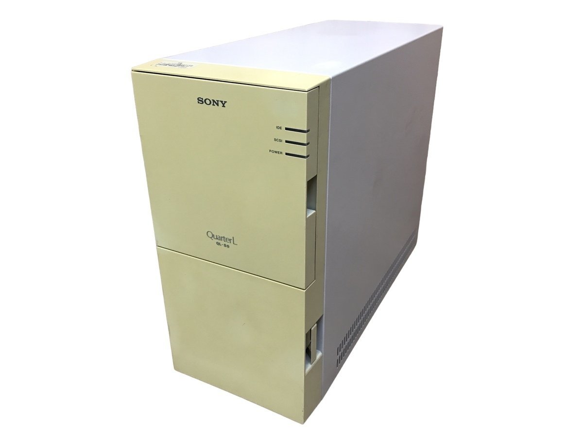 ジャンク SONY 企業向けデスクトップPC QL-50F1CW2 本体のみ Quarter L 通電機能のみ確認済 ソニー 機種 AX ...
