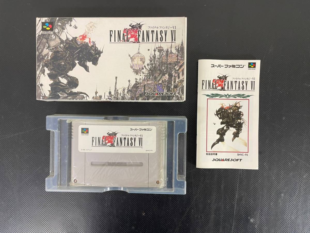 R4-10-64 SFC スーパーファミコン ファイナルファンタジーⅥ FF6 付属品画像分 全動作未確認 返品交換不可(ロールプレイング)｜売買されたオークション情報、yahooの商品情報を ...