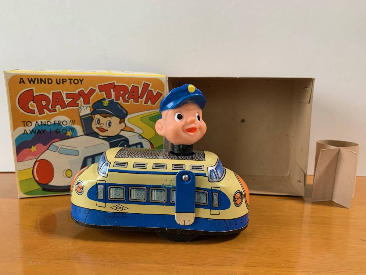 当時物 YONE 新幹線 ブリキ ゼンマイ 日本製 クレイジートレイン CRAZY TRAIN(鉄道)｜売買されたオークション情報、yahoo ...