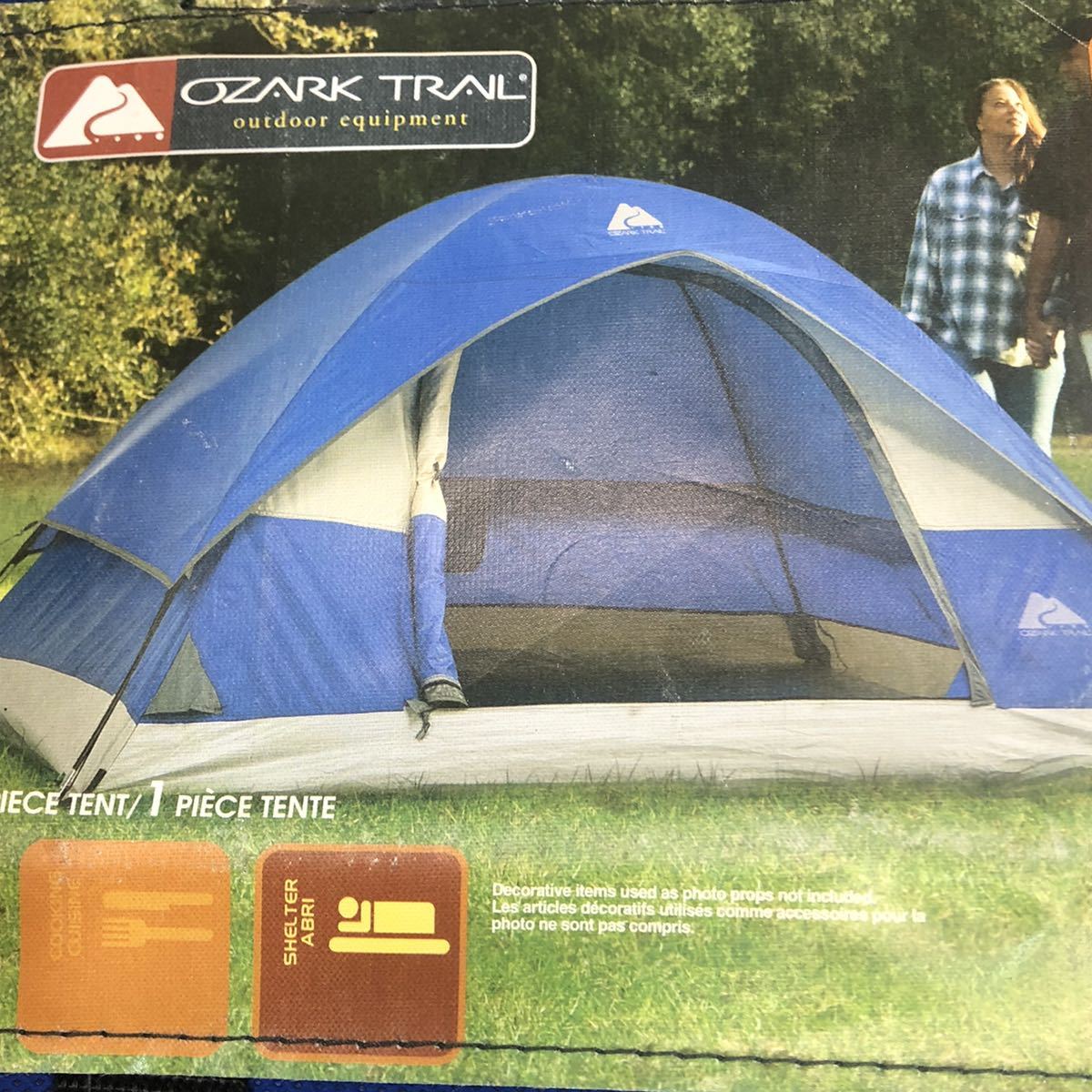 Ozark Trail オザーク トレイル ドーム テント 11Y 2~3人用 WMC-7600B ブルー 青 キャンプ アウトドア ペグ ...