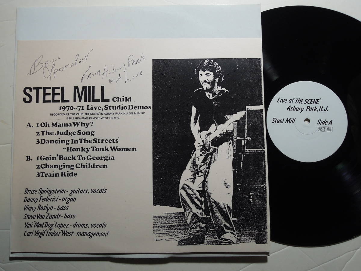 Bruce Springsteen/Steel Mill - 1970~71 Live Studio Demoos Collectors ...