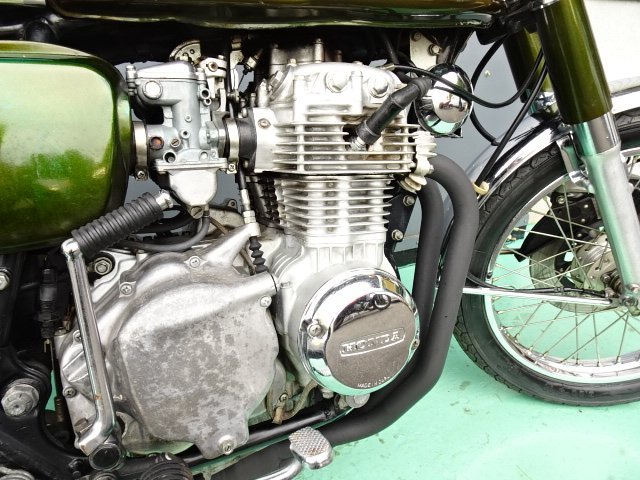 CB350four CB350F CB350 通関証付き エンジン実動 良好ベース車両 マービング 集合マフラー CB400F バケヨン仕様にも(251cc-400cc)｜売買された ...