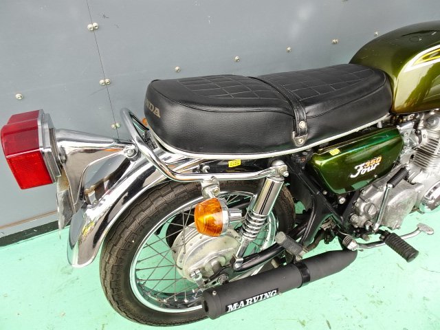 CB350four CB350F CB350 通関証付き エンジン実動 良好ベース車両 マービング 集合マフラー CB400F バケヨン仕様にも(251cc-400cc)｜売買された ...