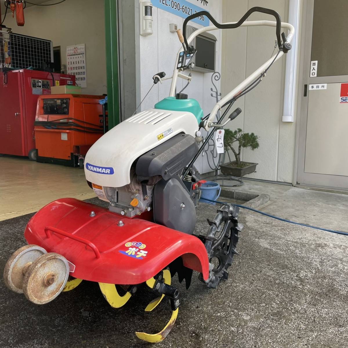 No.モ7 ミニ耕運機 ヤンマー FP35 耕耘機 管理機 歩行型 最大3.3馬力 手渡 引取限定 発送不可 塩尻(車体)｜売買された ...
