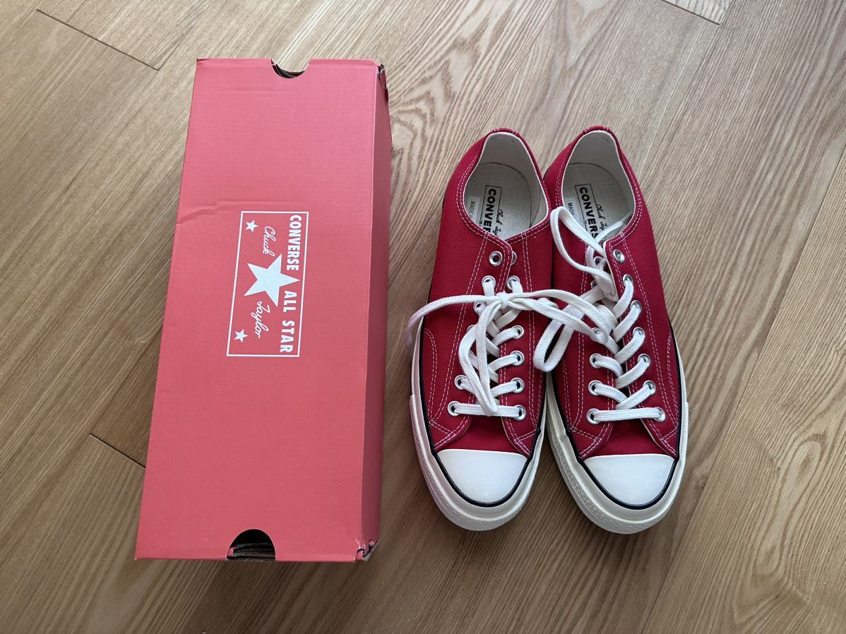 converse コンバース チャックテイラー 三ツ星 CHUCK CT70 28cm レッド red 赤(28.0cm)｜売買されたオークション情報、yahooの商品情報をアーカイブ公開 ...