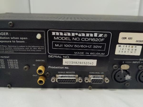 ジャンク marantz CDR 620 Compact Disc Recorder マランツ コンパクトディスクレコーダー(マランツ)｜売買 ...