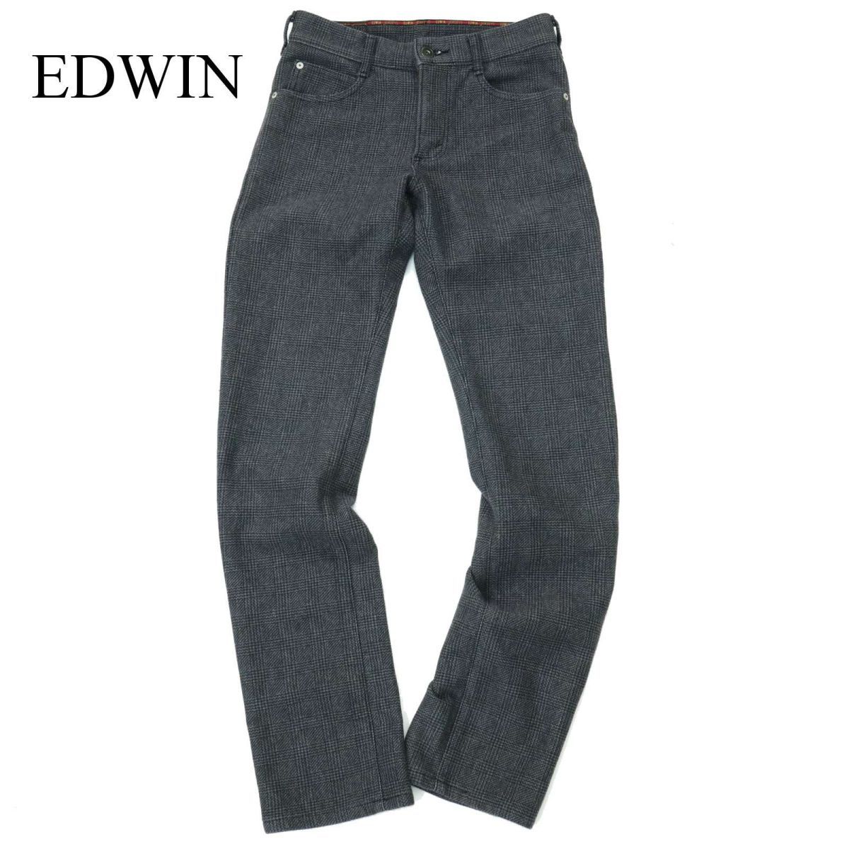EDWIN エドウィン ER03WF WILD FIRE ジャージーズ 防風 グレンチェック ストレッチ パンツ Sz.XS メンズ 日本製 バイク A2B04892_A#Q(その他)｜売買さ ...