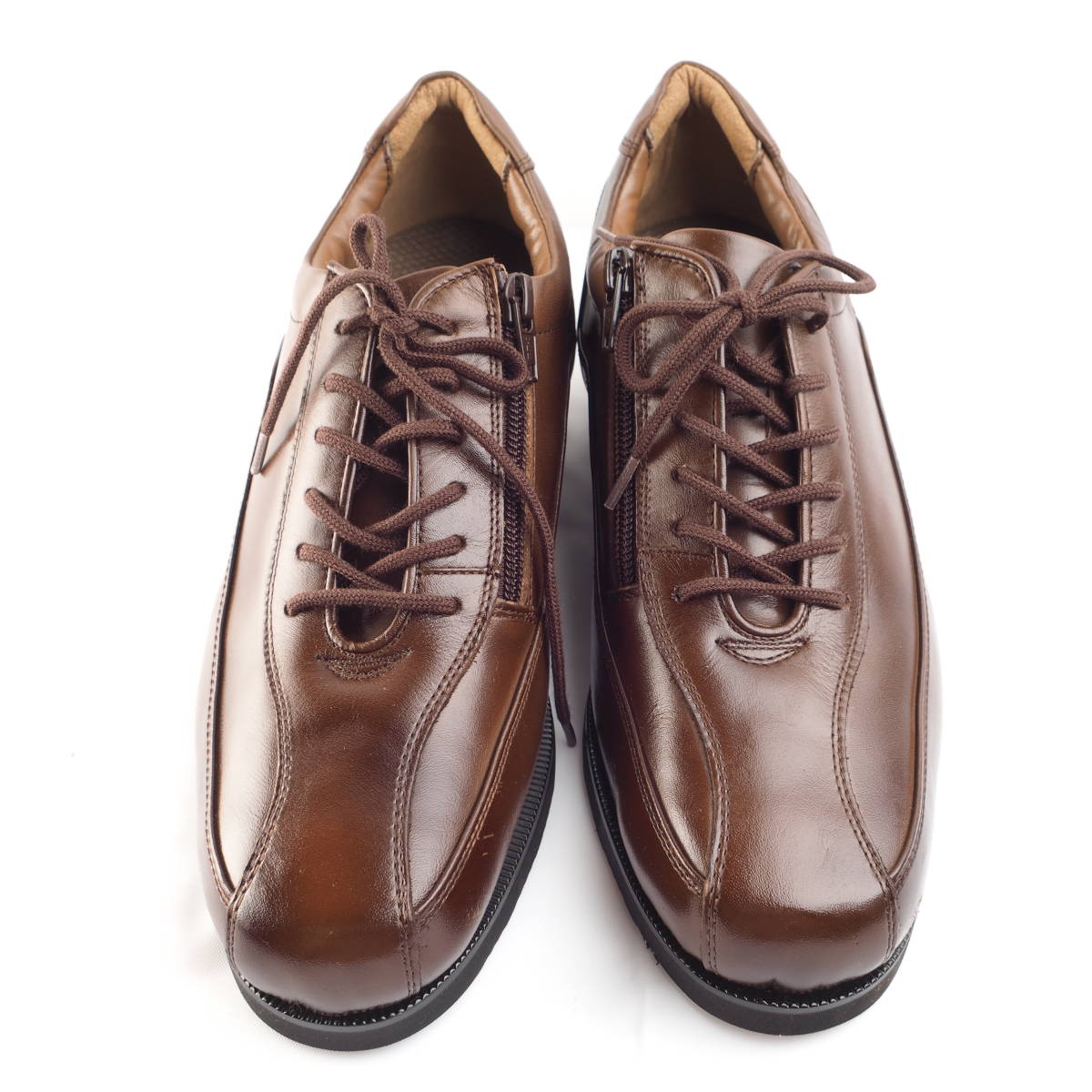 LK3975 ABUNDANCE メンズシューズ 24cmEEE 茶(24.0cm以下)｜売買されたオークション情報、yahooの商品情報をアーカイブ公開 - オークファン（aucfan.com）