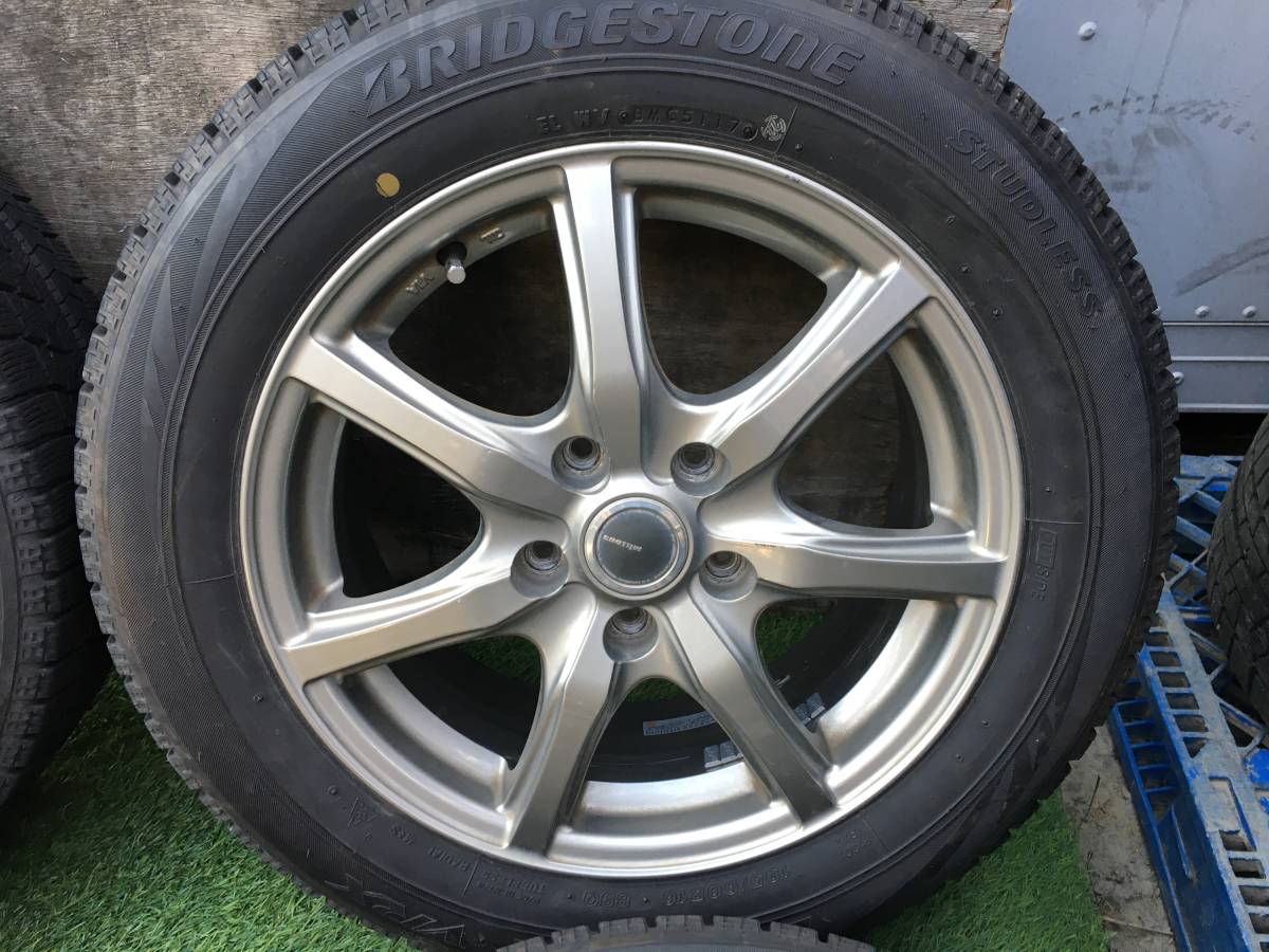 スタッドレス祭 MILLOUS 16インチ 195/60R16 2017年製 4本セット BRIZZAK ミルアス セレナ 11C11(スタッドレスタイヤ)｜売買されたオークション情報 ...