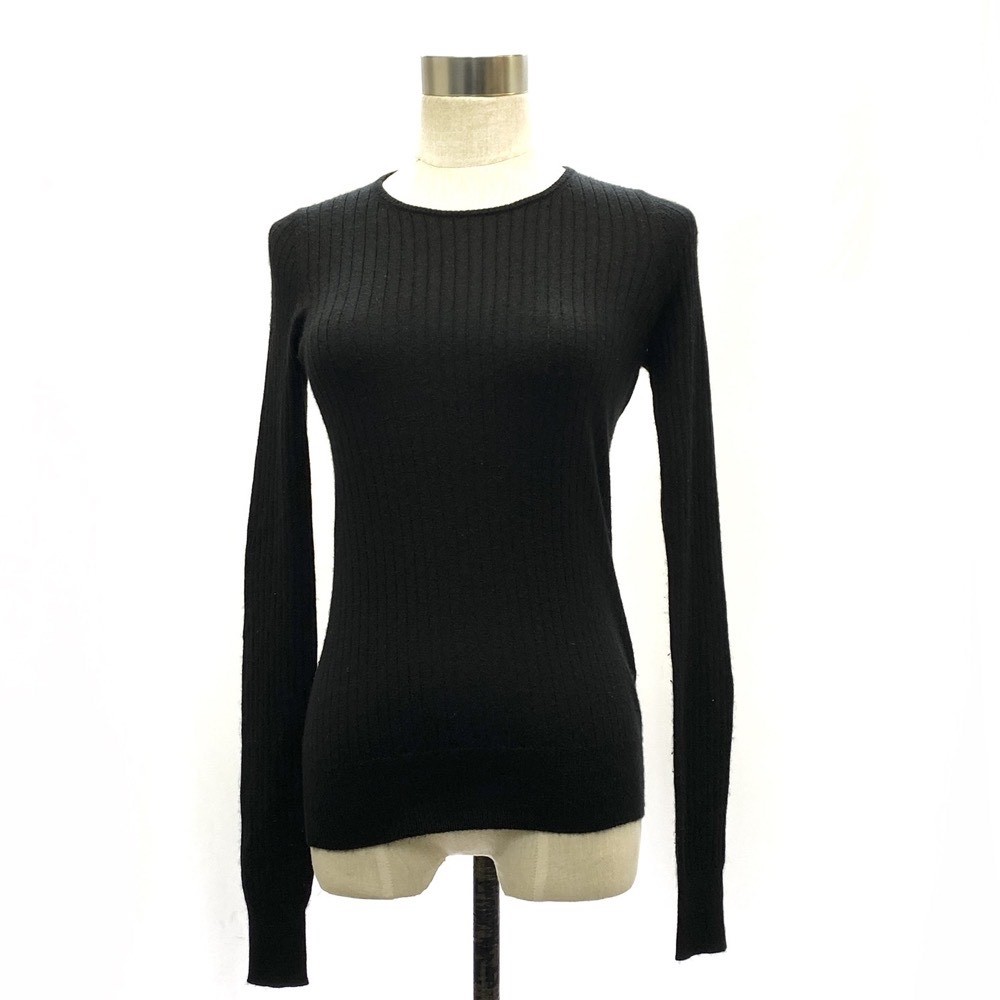 Drawer ドゥロワー ニット 2 6513-105-0203 ブラック カシミヤ シルク レディース リブ トップス セーター KI1004(トップス)｜売買されたオークション情報 ...