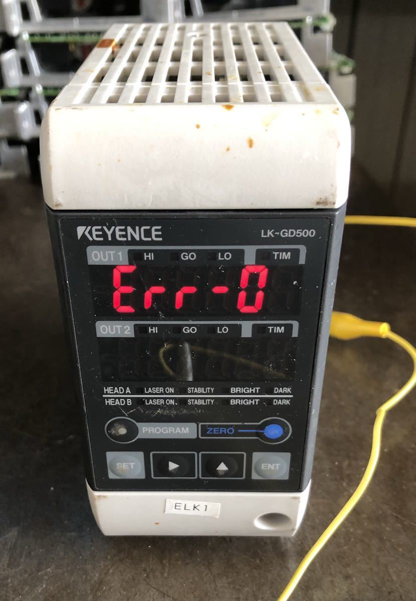 品 KEYENCE 高速 高精度CCDレーザ変位計 LK-G3000 シリーズ 表示パネル LK-GD500(電材、配電用品)｜売買された ...