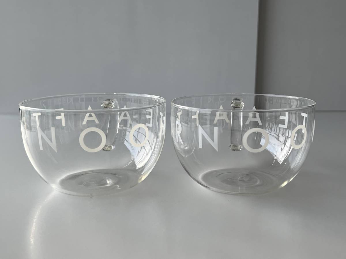 アフタヌーンティー E062耐熱ロゴ スープカップ×2個 ② AT Afternoon Tea 耐熱ガラス マグカップ ガラス製 カップ コップ マグ おしゃれ(ガラス製)｜売買された ...