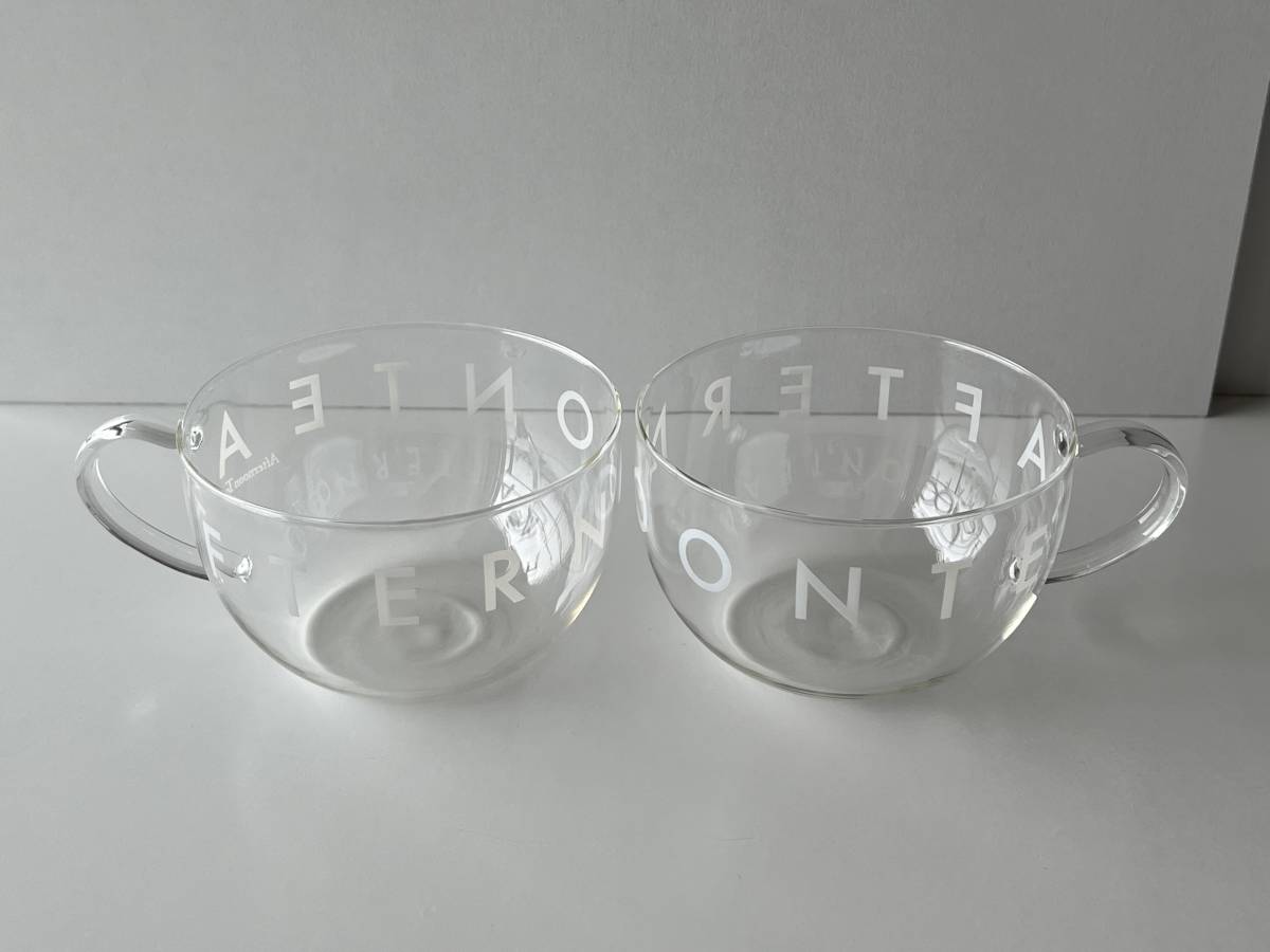 アフタヌーンティー E062耐熱ロゴ スープカップ×2個 ② AT Afternoon Tea 耐熱ガラス マグカップ ガラス製 カップ コップ マグ おしゃれ(ガラス製)｜売買された ...