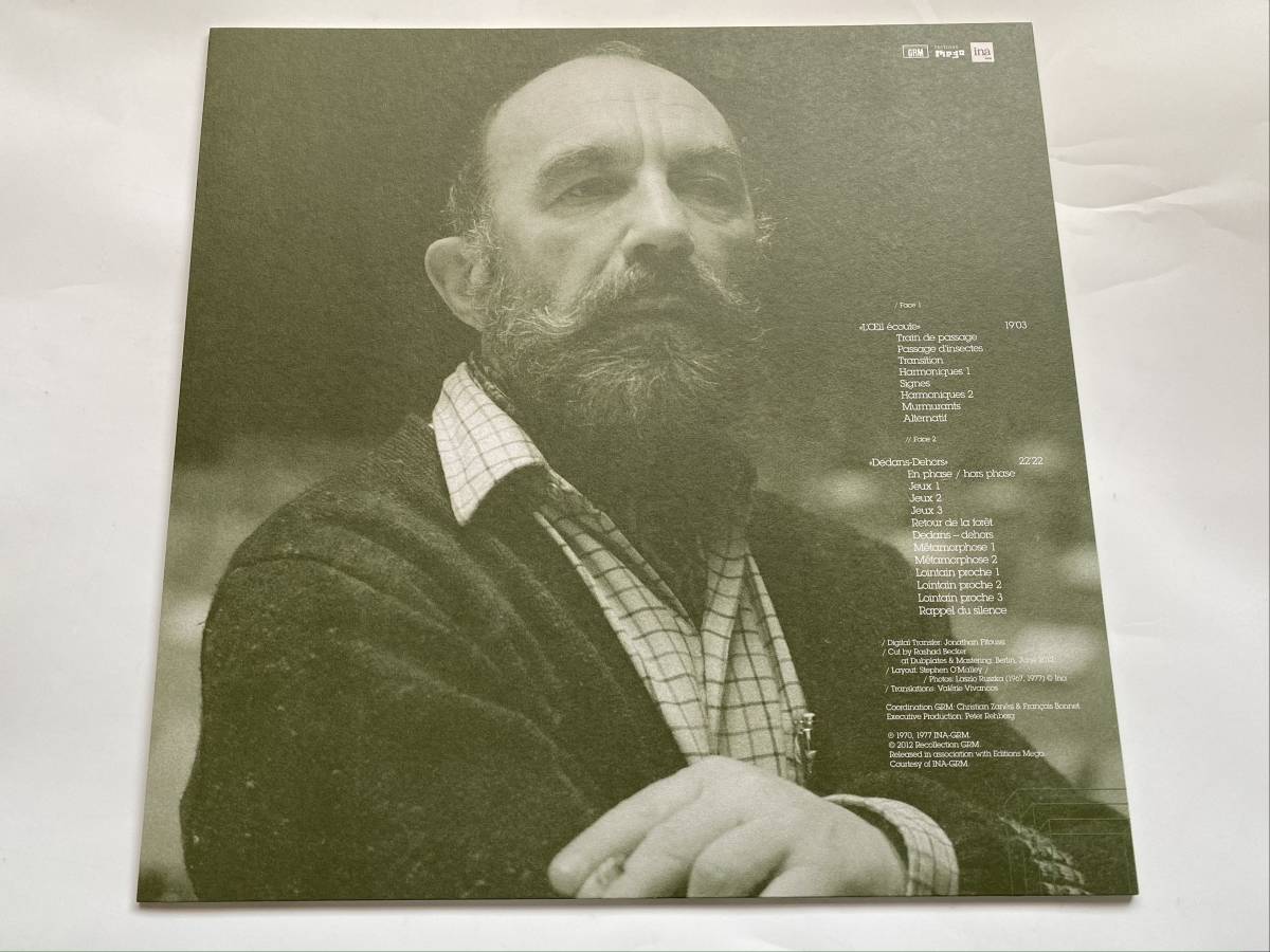 Bernard Parmegiani - L’OEil ecoute /Dedans-Dehors INA-GRM Recollection ...