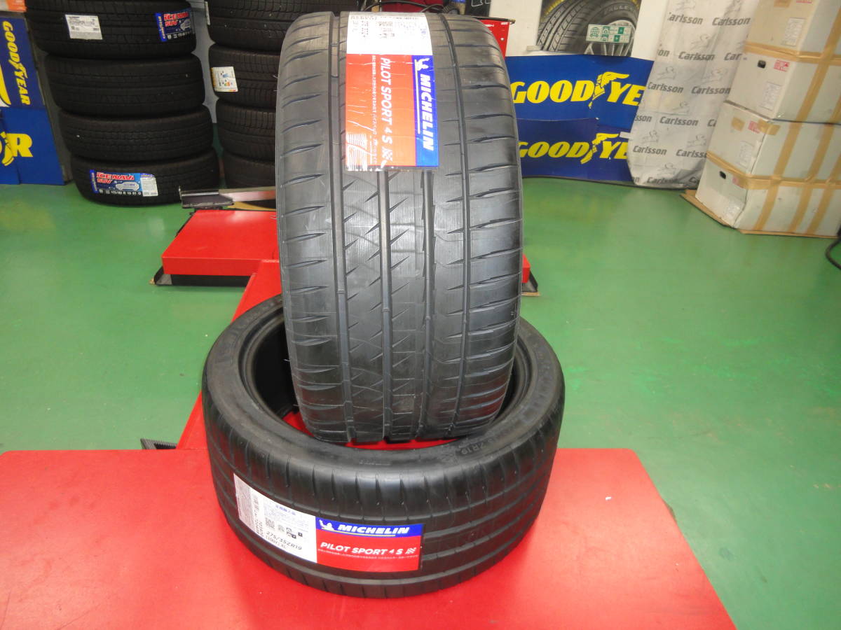 品 2022年製 2本 ミシュラン パイロットスポーツ4S PS4S 275/35ZR19 275 35 19 正規輸入品 MICHELIN ...